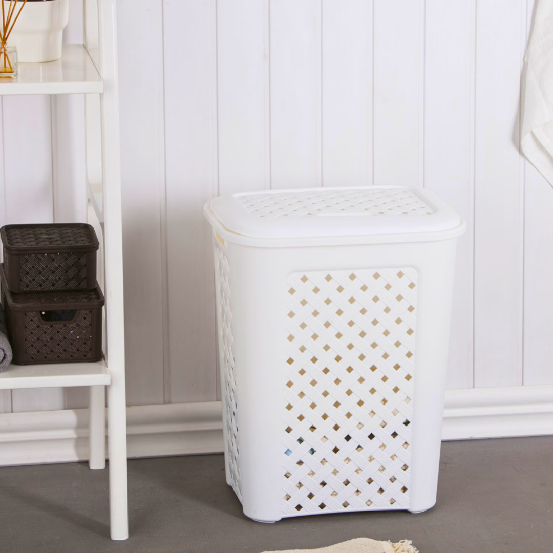 Arteg - kosh rrobash arianna white 30 l