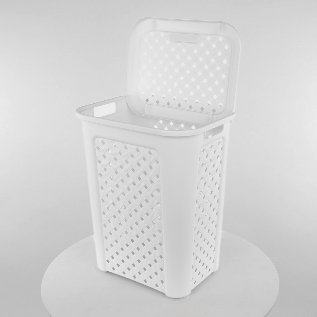 Arteg - kosh rrobash arianna white 30 l