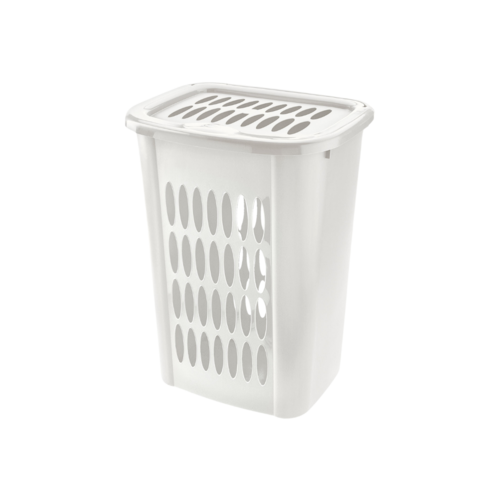 Arteg - kosh rrobash me vija white cover line 55 lt